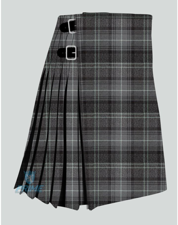 Highland Granite Sage Tartan Kilt - Highland Granite Sage Tartan