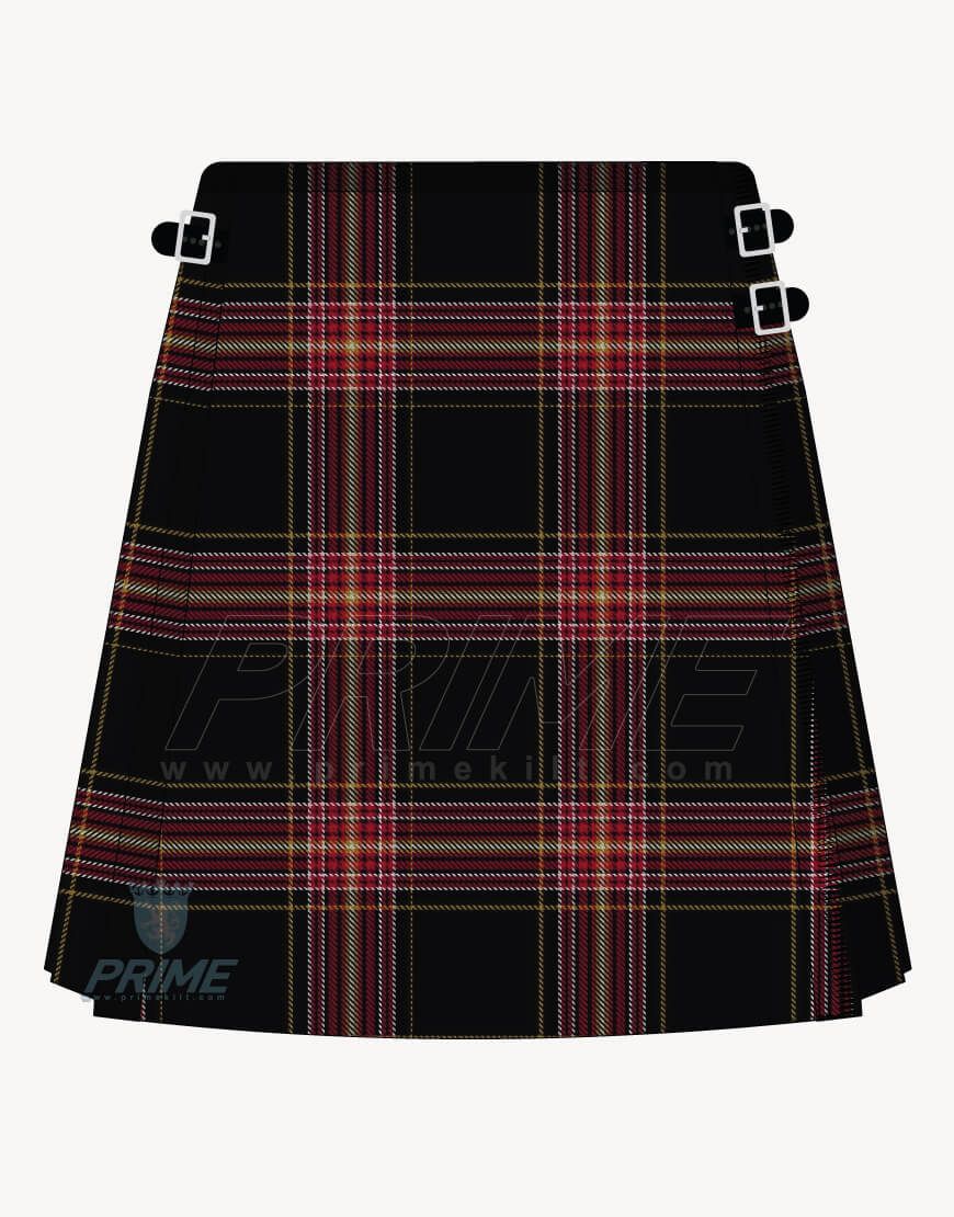 Firefighter Tartan Kilt For Women - Firefighter Kilt For Women
