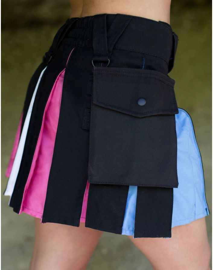 Mesh Styled Pocket Hybrid Utility Kilt